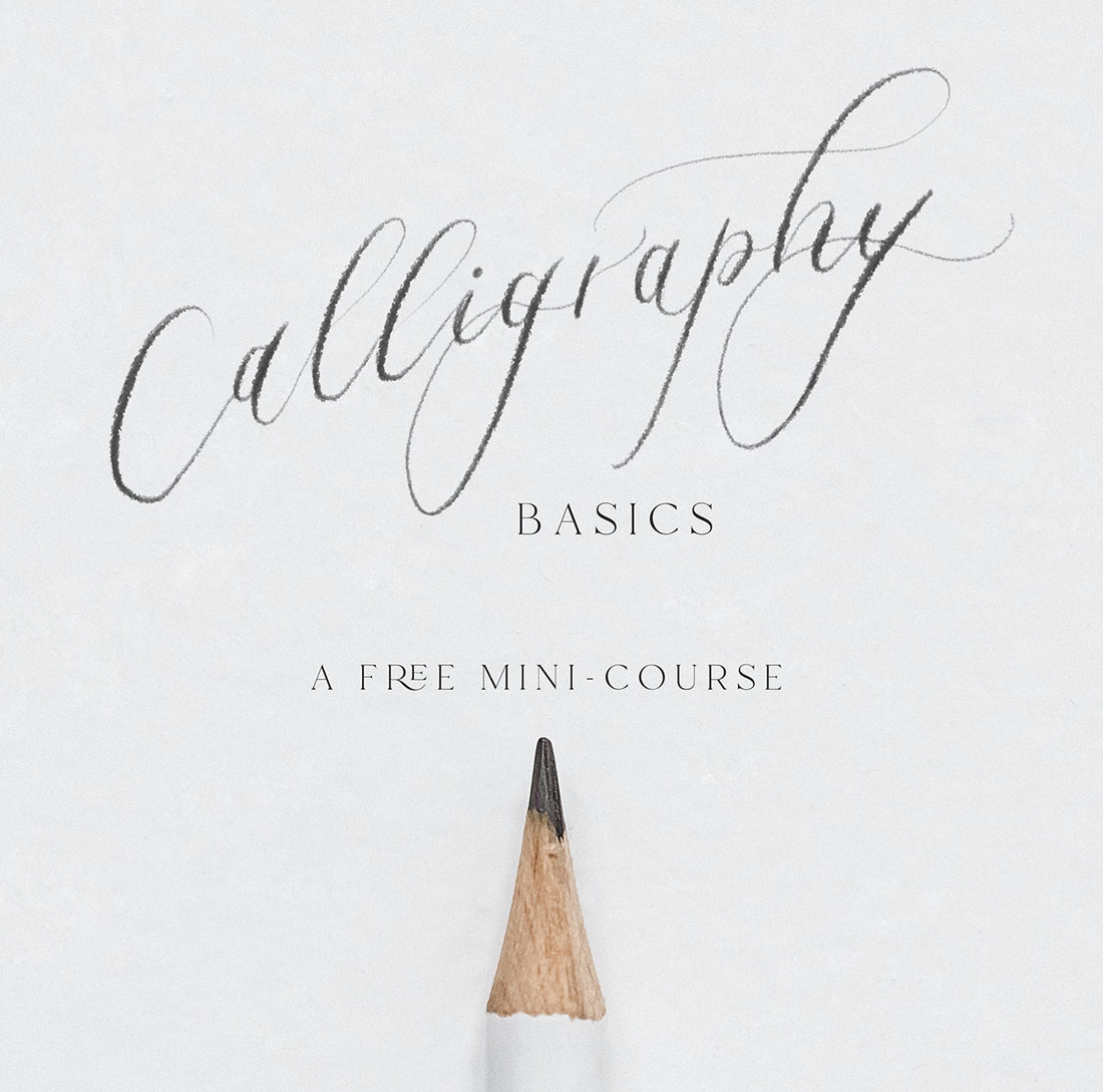 FREE: The Pencil Calligraphy Mini-Course – Cody Calligraphy Shop